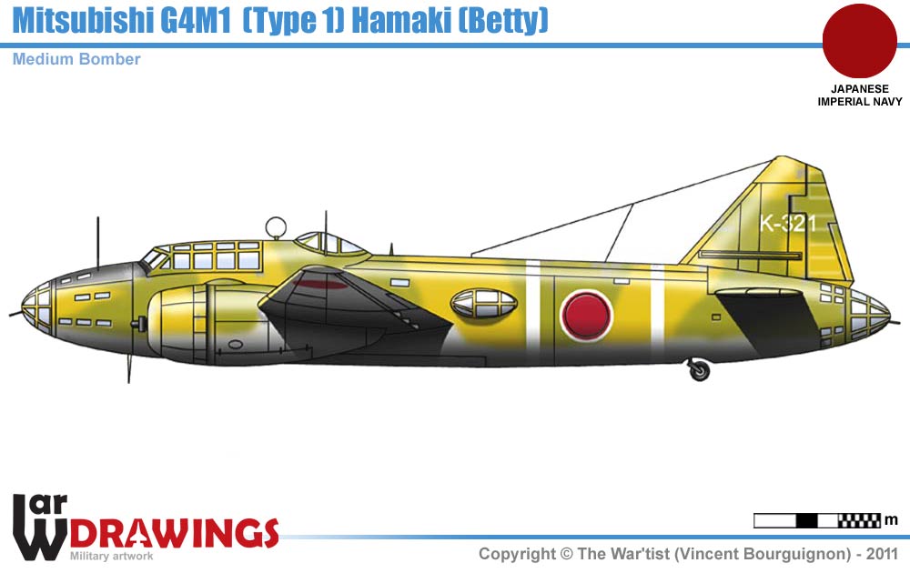 Mitsubishi G4M 1 Betty 